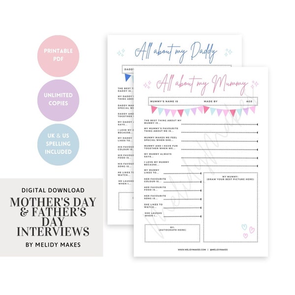 Mother Father Day - Etsy