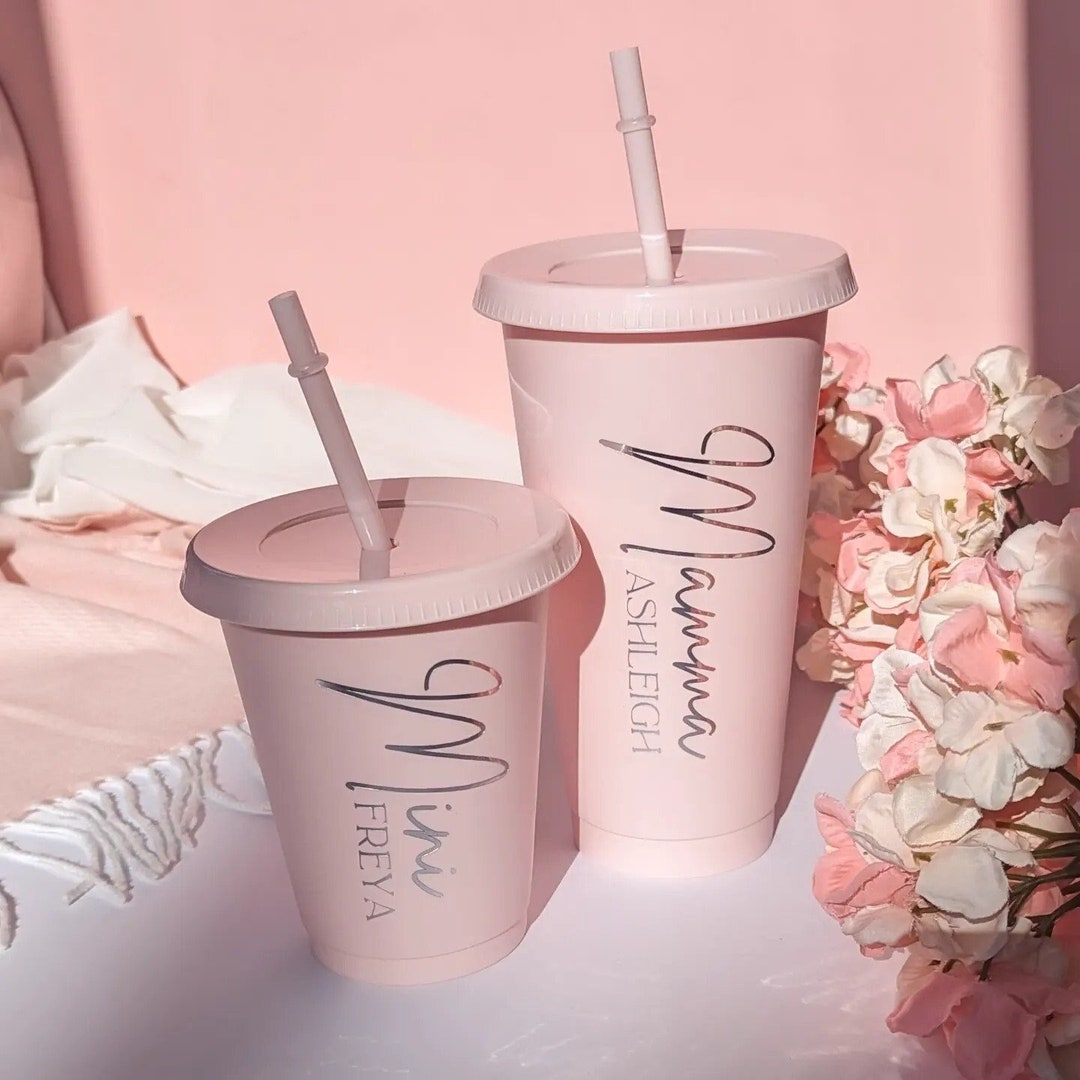 Personalised Mamma and Me Cold Cups (16oz and 24oz) | Mother and ...