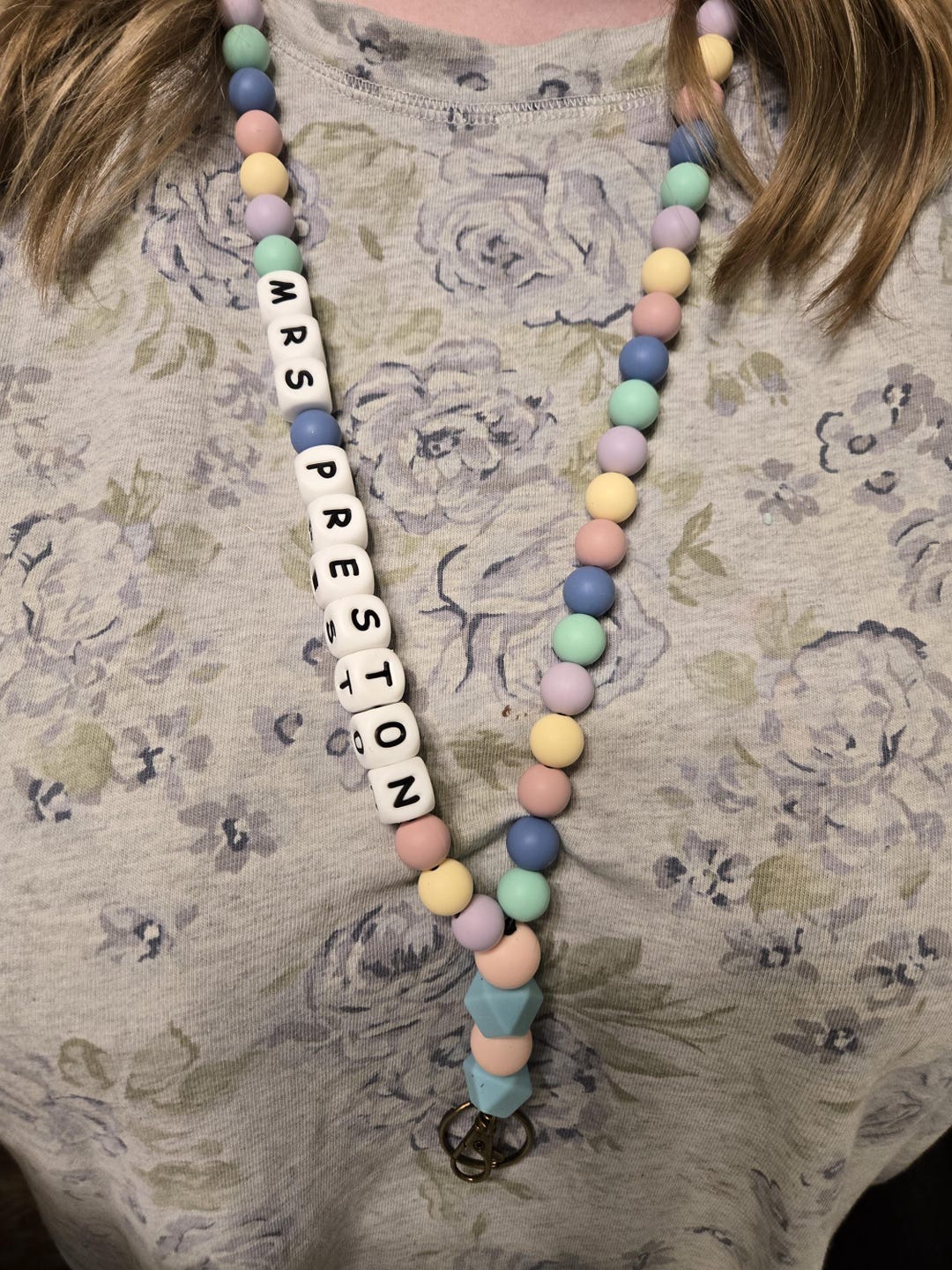 Friendship Bracelet Teacher Lanyard - Etsy