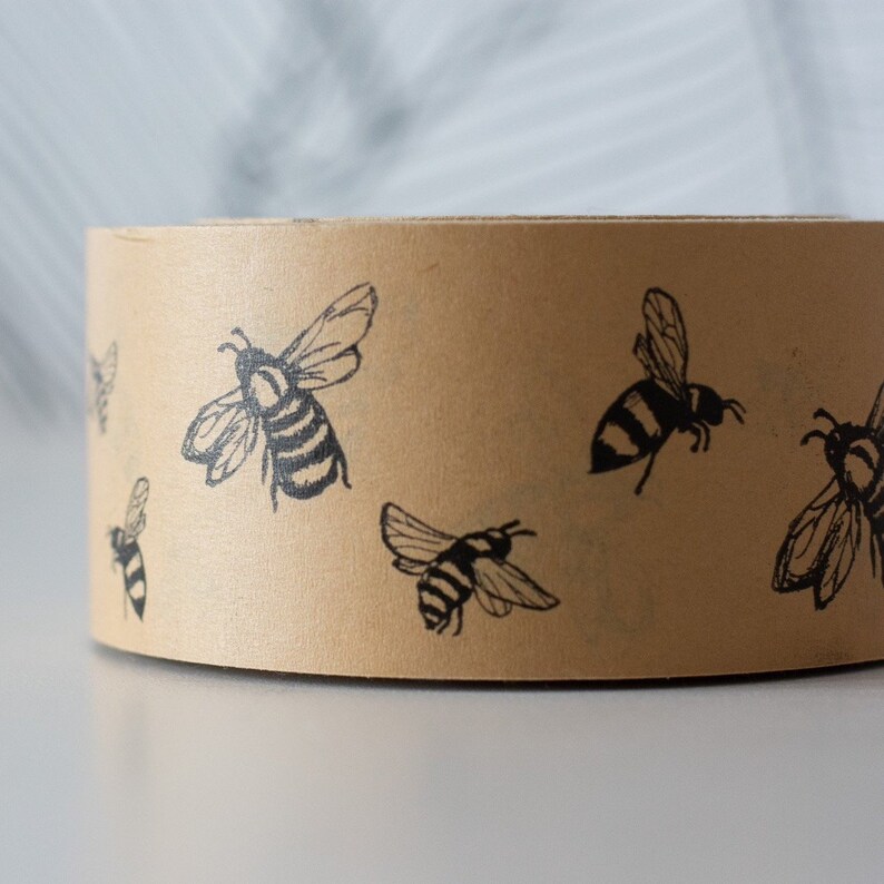 Packing Tape With Bee Design From the Honey Bee Collection - Etsy