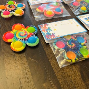 Fidget Spinner Popper Party Favors *assembled & Personalized* - Etsy