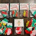 Christmas/holiday Pop-it Keychains assembled & Personalized - Etsy