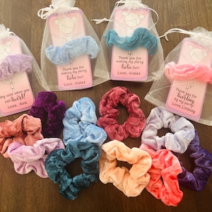 Ballerina Ballet Scrunchie Favors *assembled & Personalized* - Etsy