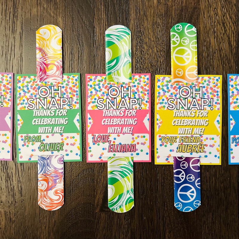 Party Favor Bracelet - Etsy