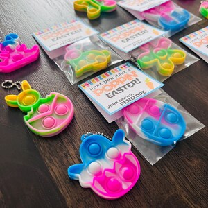 Easter Pop-it Keychains *assembled & Personalized* - Etsy