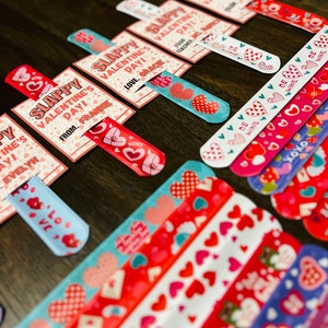 Slappy Valentine's Day Slap Bracelets *assembled & Personalized* - Etsy