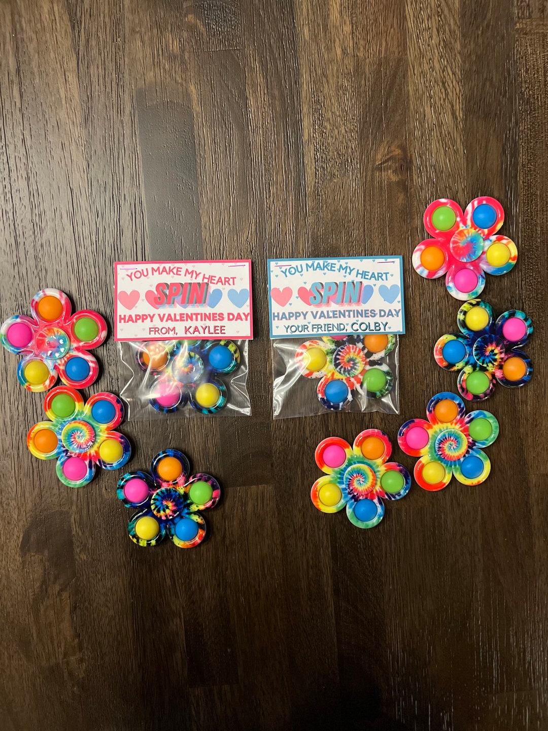 Valentine Fidget Spinner *assembled & Personalized* - Etsy