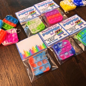 Teacher Meet/greet Pop-it Keychains *assembled & Personalized* - Etsy