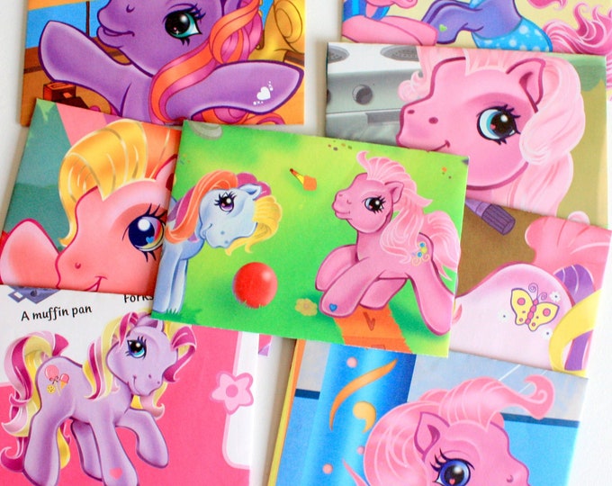 My Little Pony Envelopes, Upcycled Envelopes, My Little Pony Theme, My ...