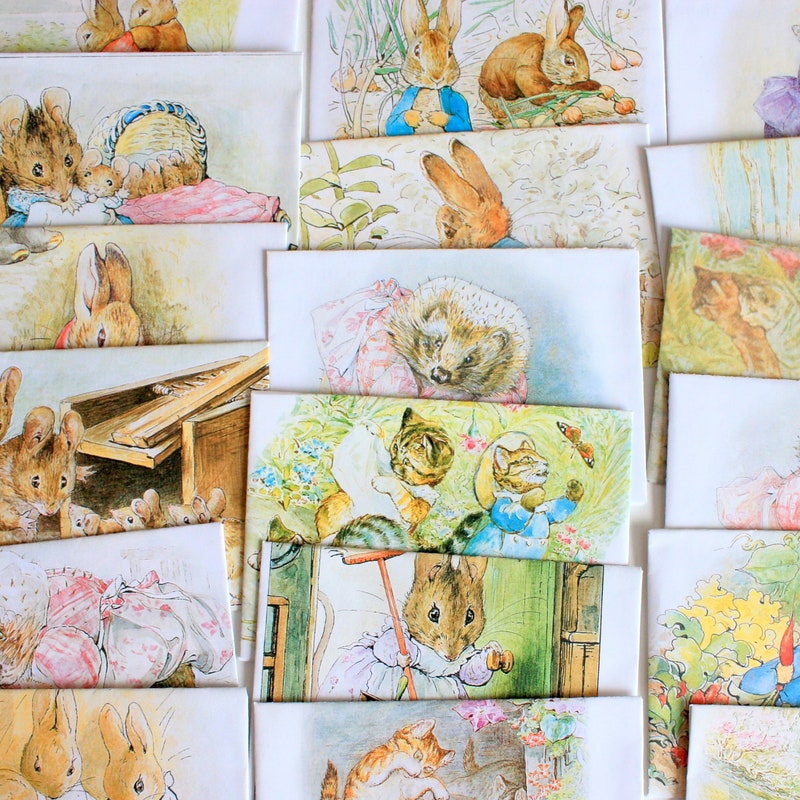 Beatrix Potter Cards - Etsy