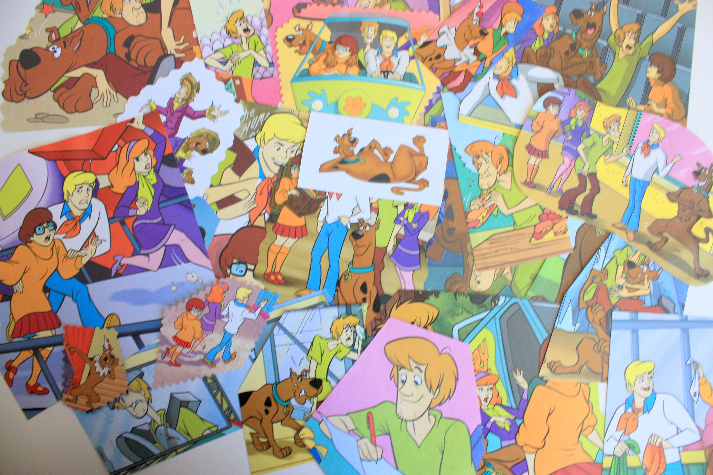 Scooby Doo Ephemera, Scooby Doo Cutouts, Scooby Doo Paper, Scooby Doo ...