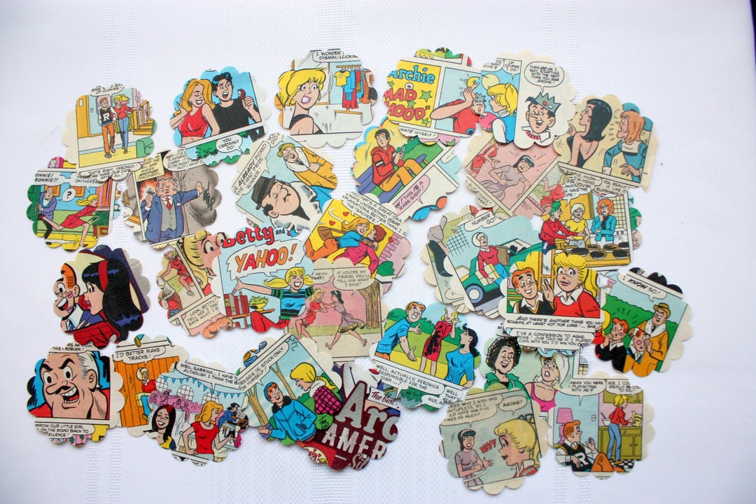 Archie Confetti, Archie Comics Confetti, Archie Ephemera, Archie Comics ...