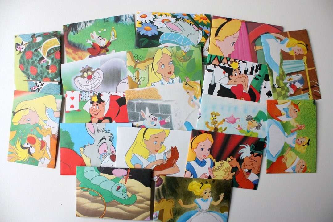 Alice in Wonderland Envelopes, Storybook Envelopes, Children's ...