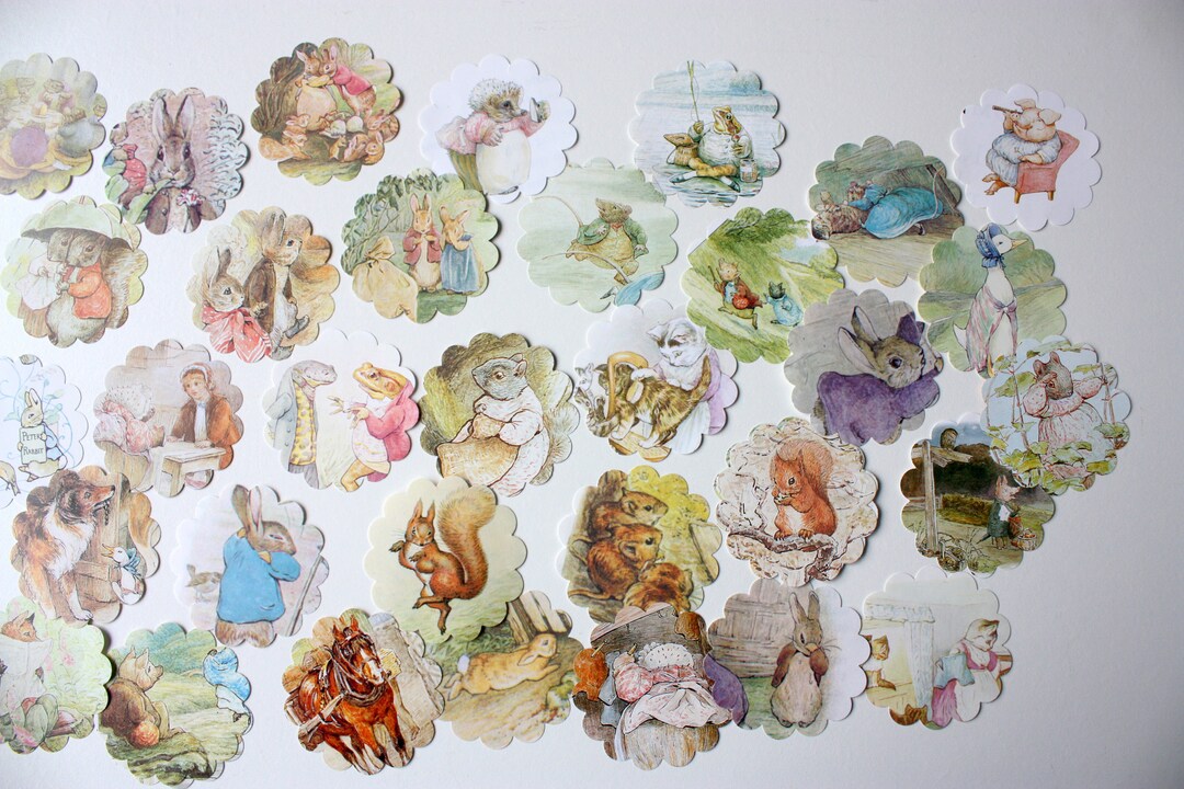 Beatrix Potter Confetti, Beatrix Potter Decor, Peter Rabbit Decor ...