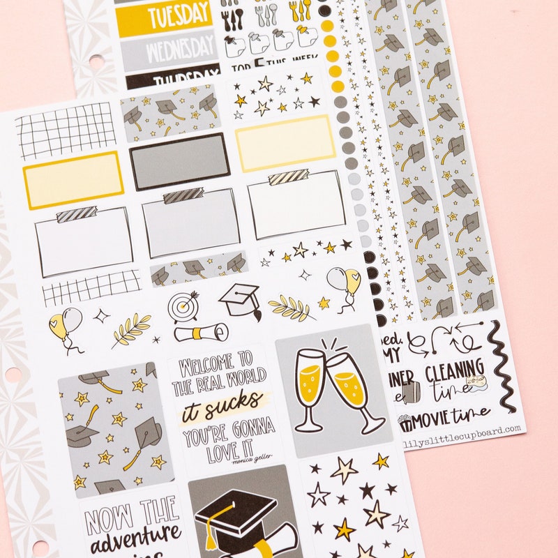 Graduation Stickers - Etsy