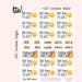Deadline Planner Stickers Work Planner Stickers Lily's - Etsy