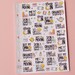 Office Life Sampler Planner Stickers Weekly Work Script Stickers Cute ...