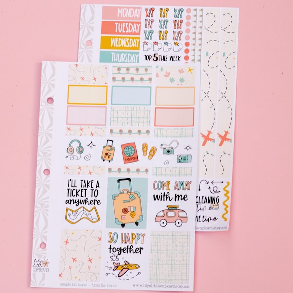 Planner Sticker Kit - Etsy