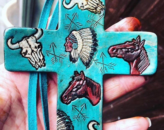 4 Inch Saddle Cross - Etsy