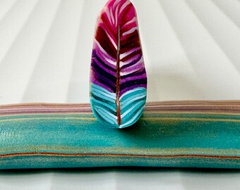 Gingko Leaf Polymer Clay Raw Cane, Millefiori, Nail Art - Etsy