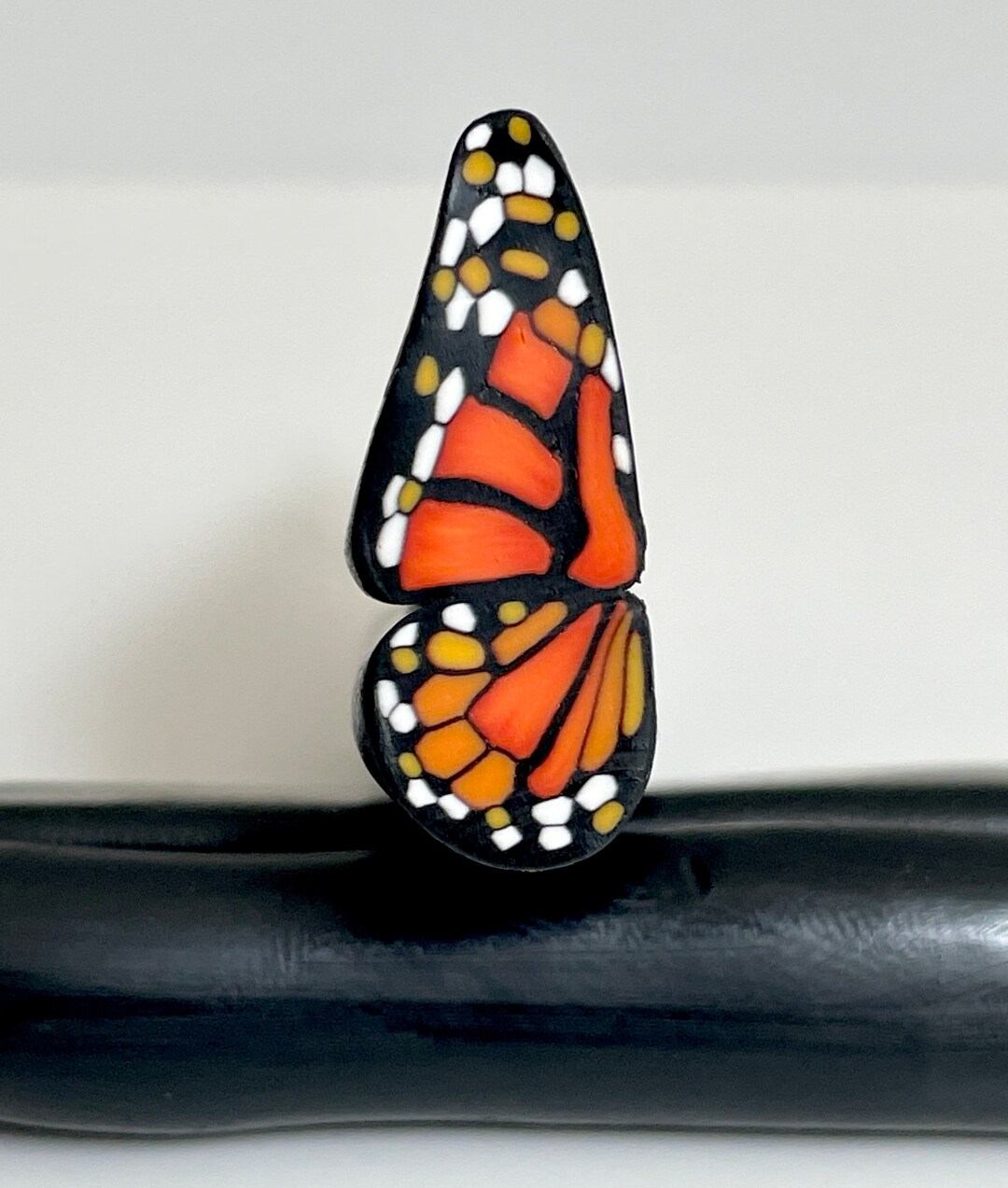 Monarch Butterfly Wing Raw Cane, Millefiori, Nail Art - Etsy