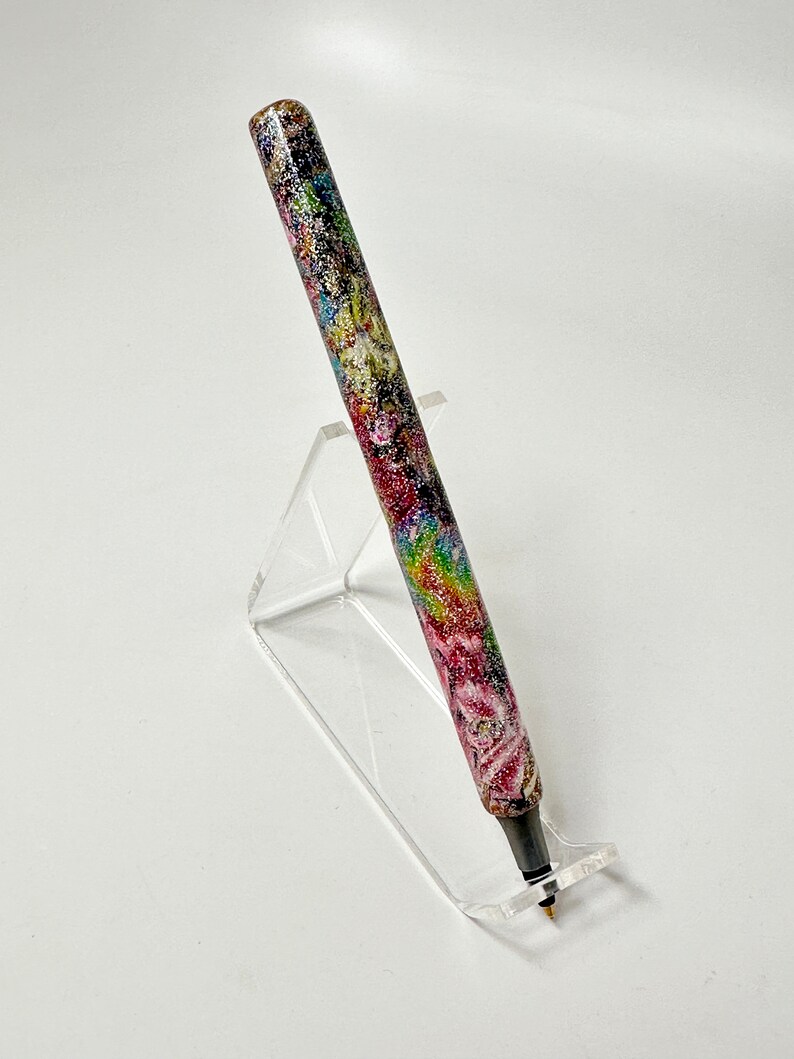 Polymer Clay and Glitter Covered Pens Assorted - Etsy
