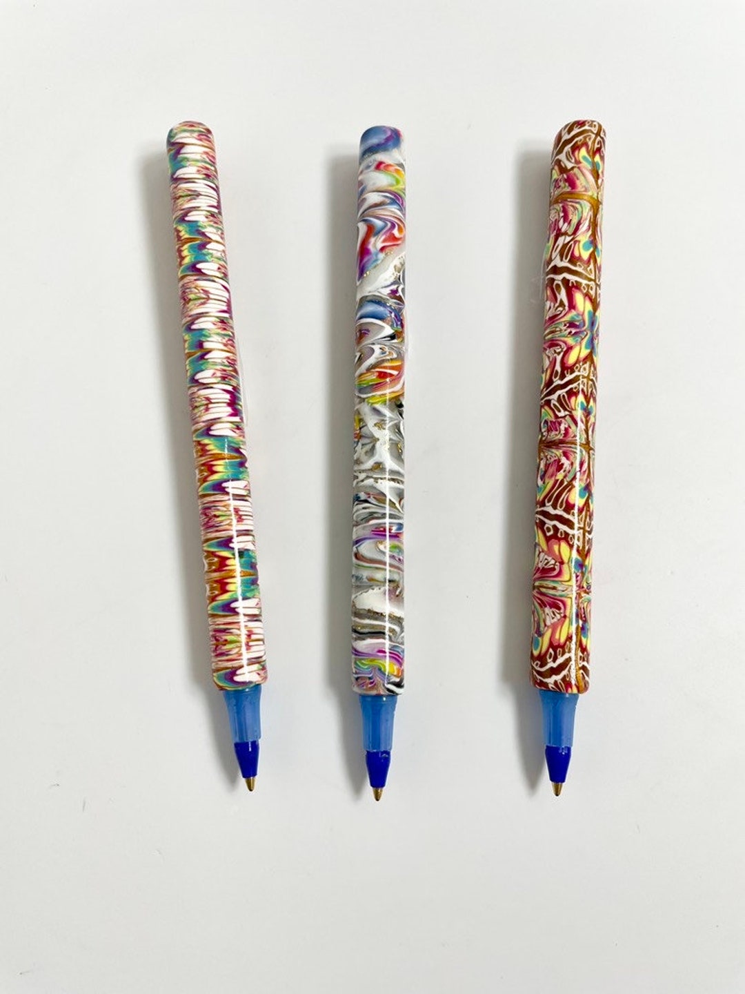 Polymer Clay Covered Pens III Assorted - Etsy