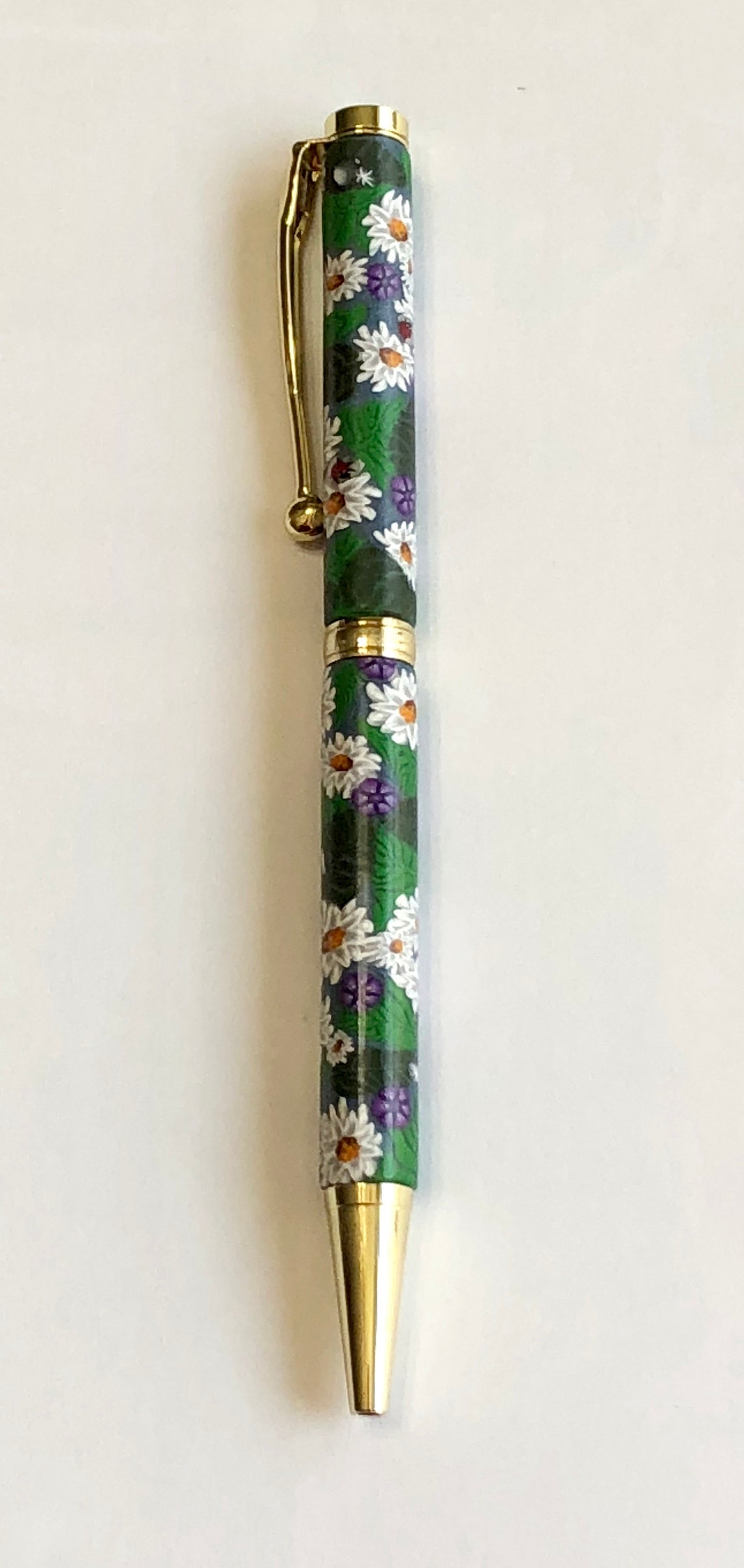 Polymer Clay Pens Twist Refillable Pens - Etsy