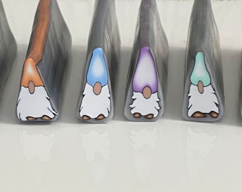 Blue Moonlight Glimmer Rose Polymer Clay Cane, Raw Canes, Millefiori ...