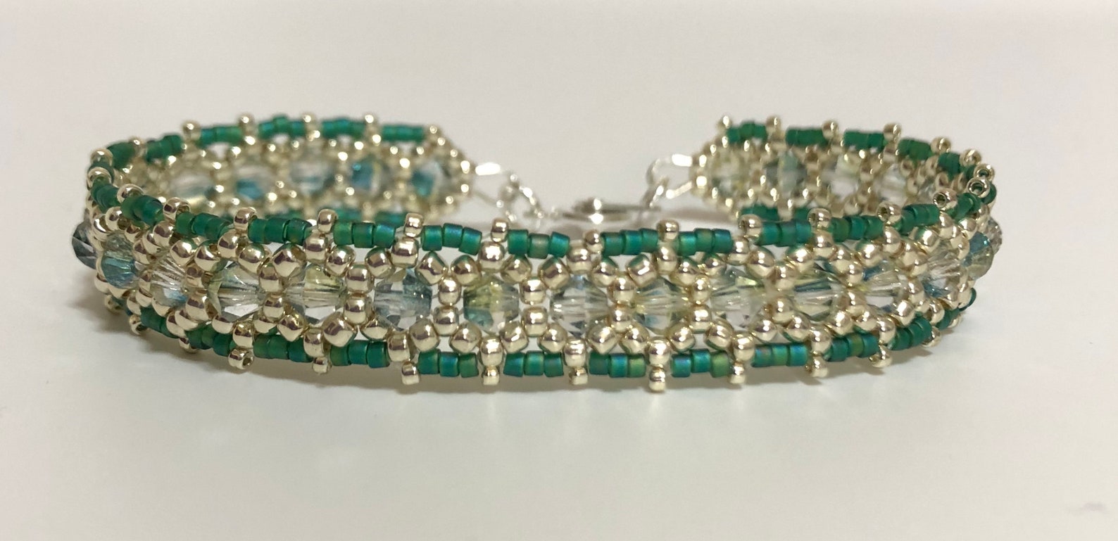 Crystal Lace Bracelet in Assorted Color Choices - Etsy