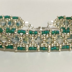 Crystal Lace Bracelet in Assorted Color Choices - Etsy
