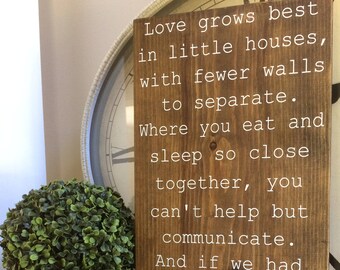 Small House Sign | Etsy