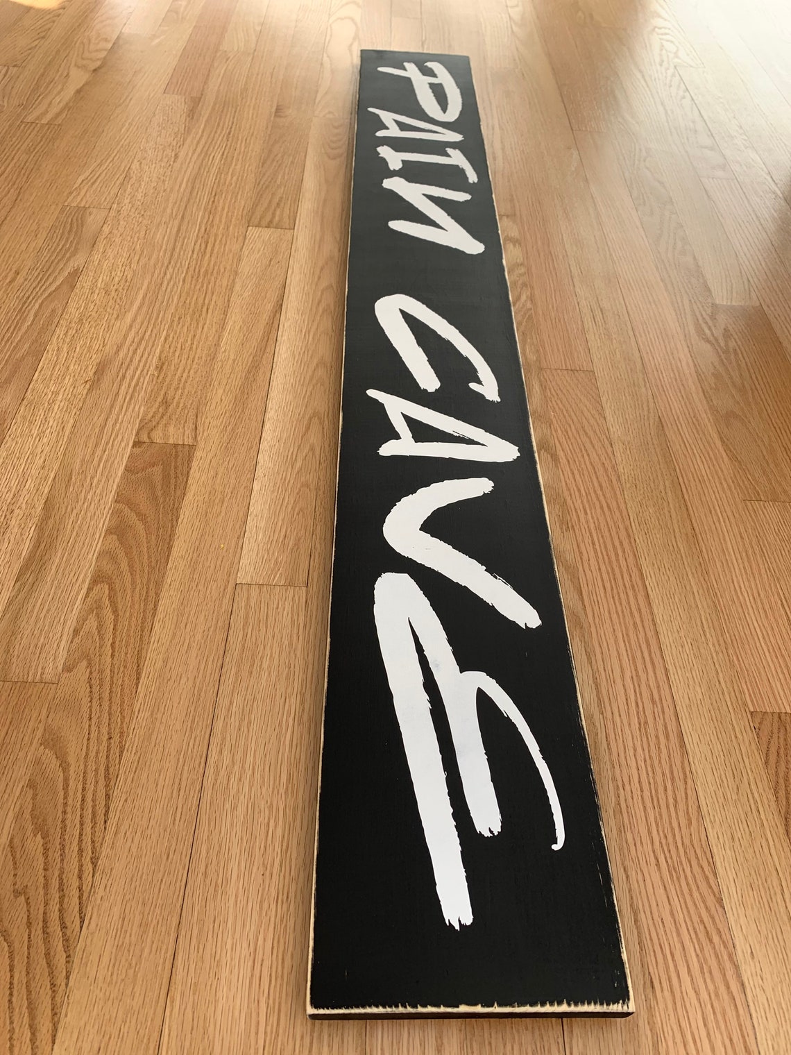 PAIN CAVE Sign Workout Room Sign Weight Room Cycling Room - Etsy