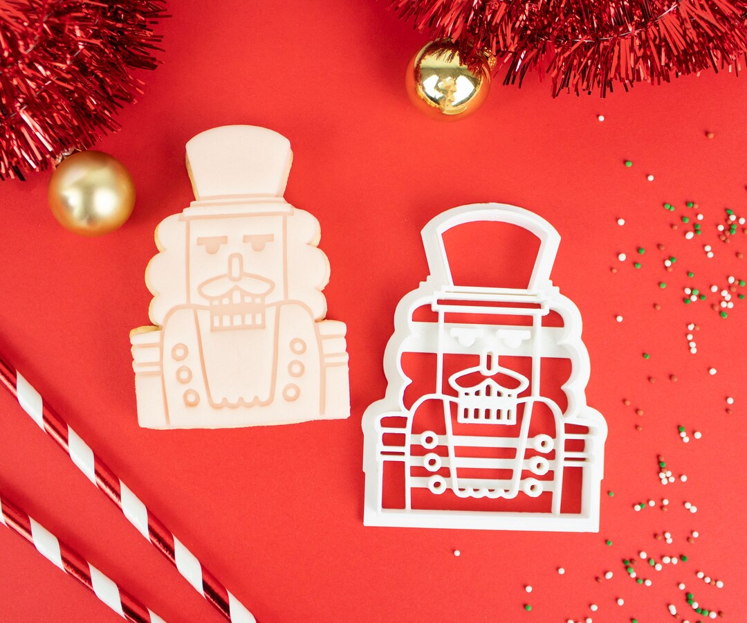 Nutcracker Cookie Cutter for Christmas, Gingerbread Man Fondant Cutter ...