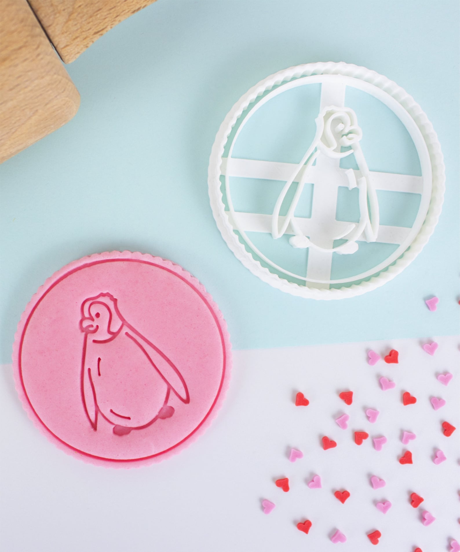 Penguin Cookie Cutter Penguin Biscuit Cutter Fondant Cutter3d Printed3d ...