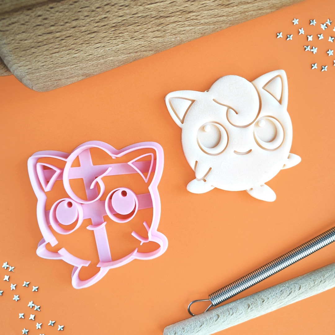 Jigglypuff Cookie Cutter Pokemon Gift 3d Printed - Etsy