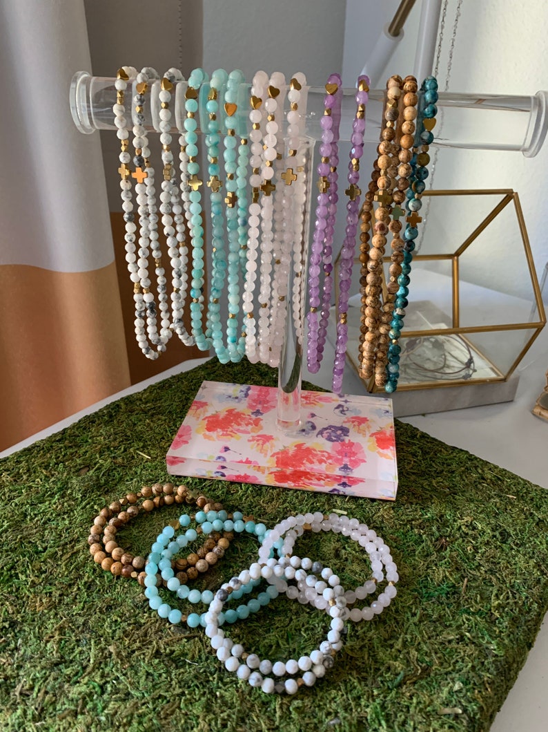 5 decade Give Love Blessings Rosary Wrap Prayer Bracelet | Etsy