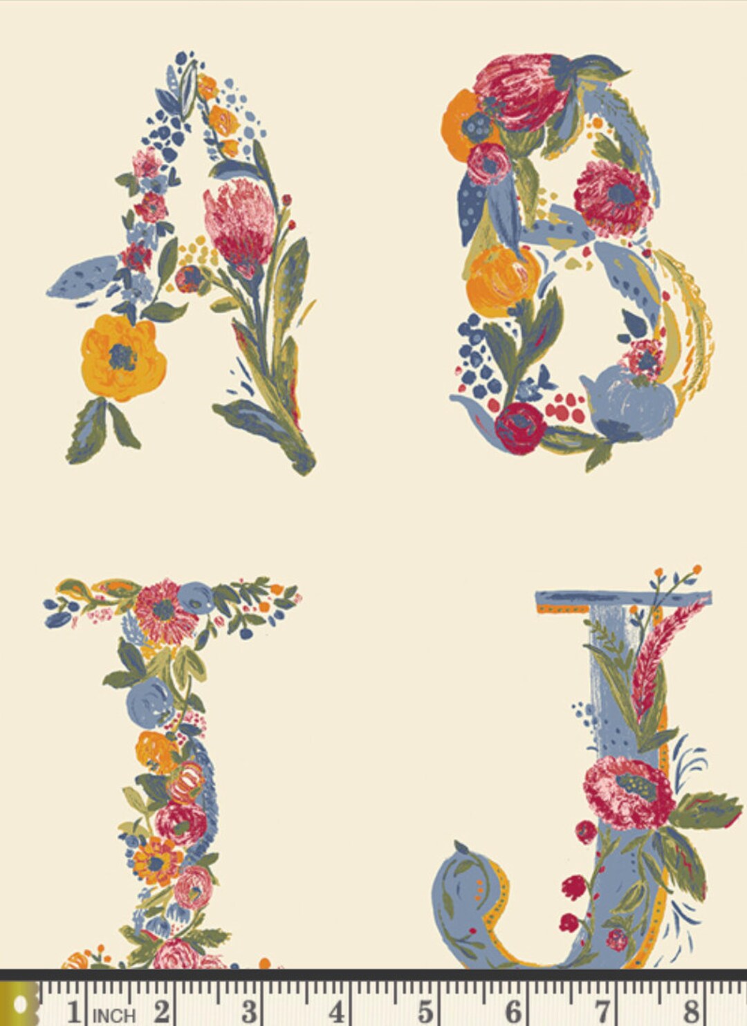 Bari J. - Joyeux Alphabet Two Panel - the Season of Tribute Collection ...