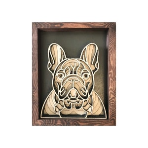 Custom 3D Dog Shadow Box - Made to Order - Etsy