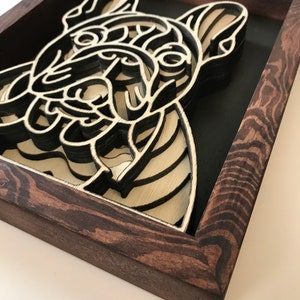 Custom 3D Dog Shadow Box - Made to Order - Etsy