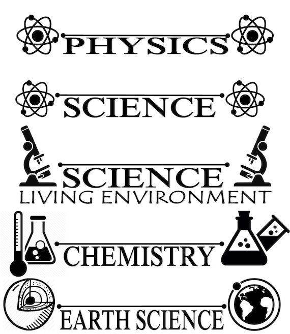 Custom Science Teacher Name and Subject Door Decal - Etsy