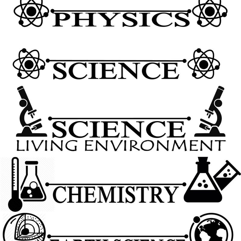 Science Door Hanger - Etsy