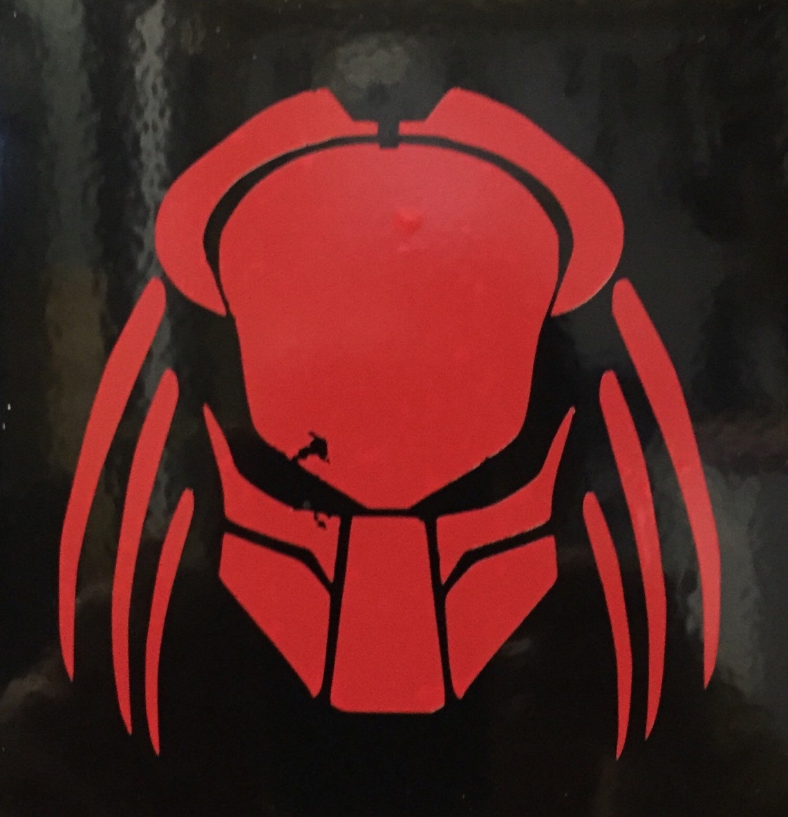 Predator Helmet Vinyl Decal - Etsy