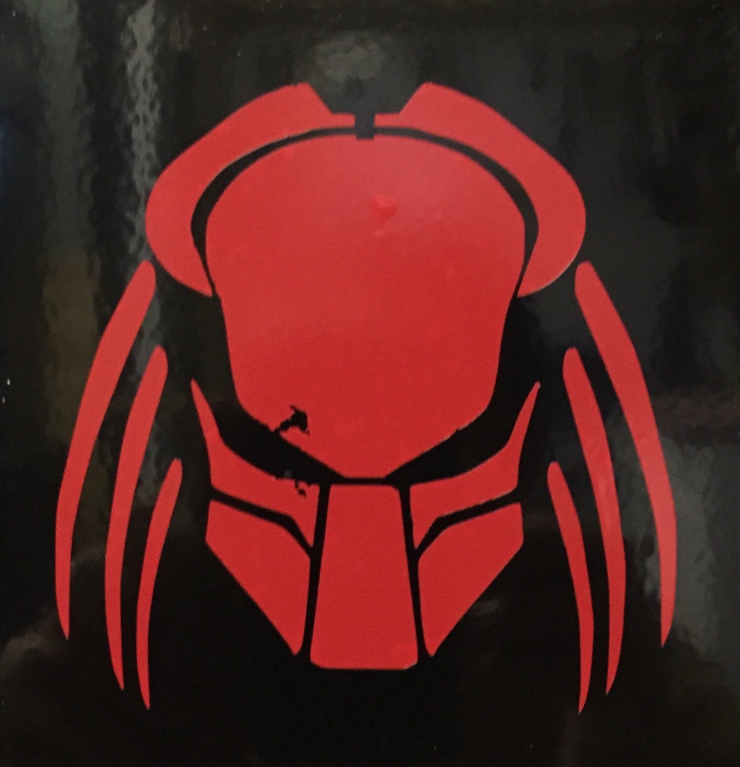Predator Helmet Vinyl Decal - Etsy