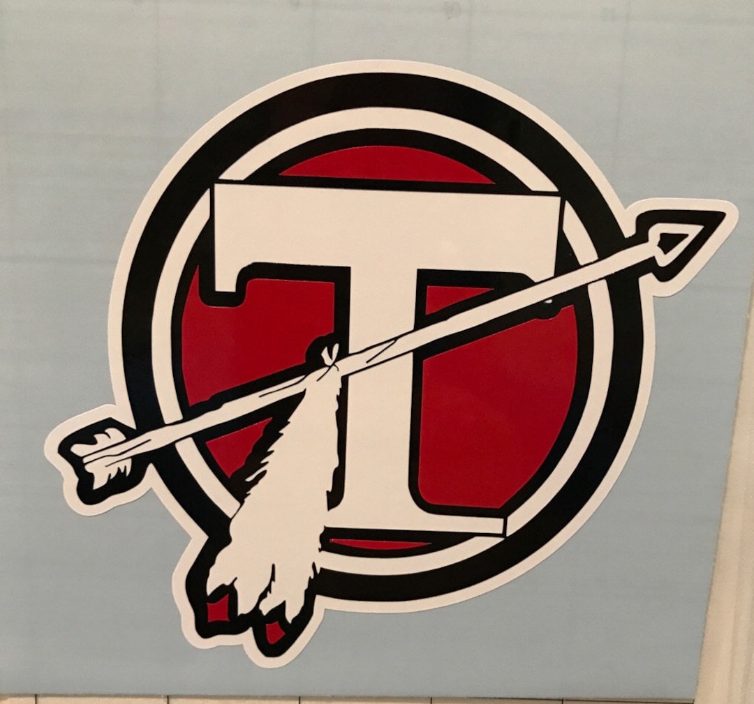 Tecumseh School Logo Decal - Etsy
