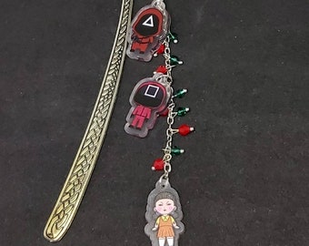 Squid Bookmark - Etsy