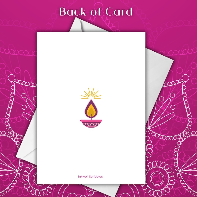 Diwali Greeting Card, Happy Diwali, Subh Deepavali Greetings, Printable ...