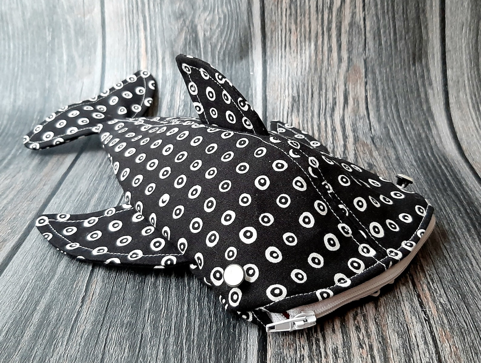 Whale Shark Pencil Case / Pouch Handmade From Marimekko - Etsy