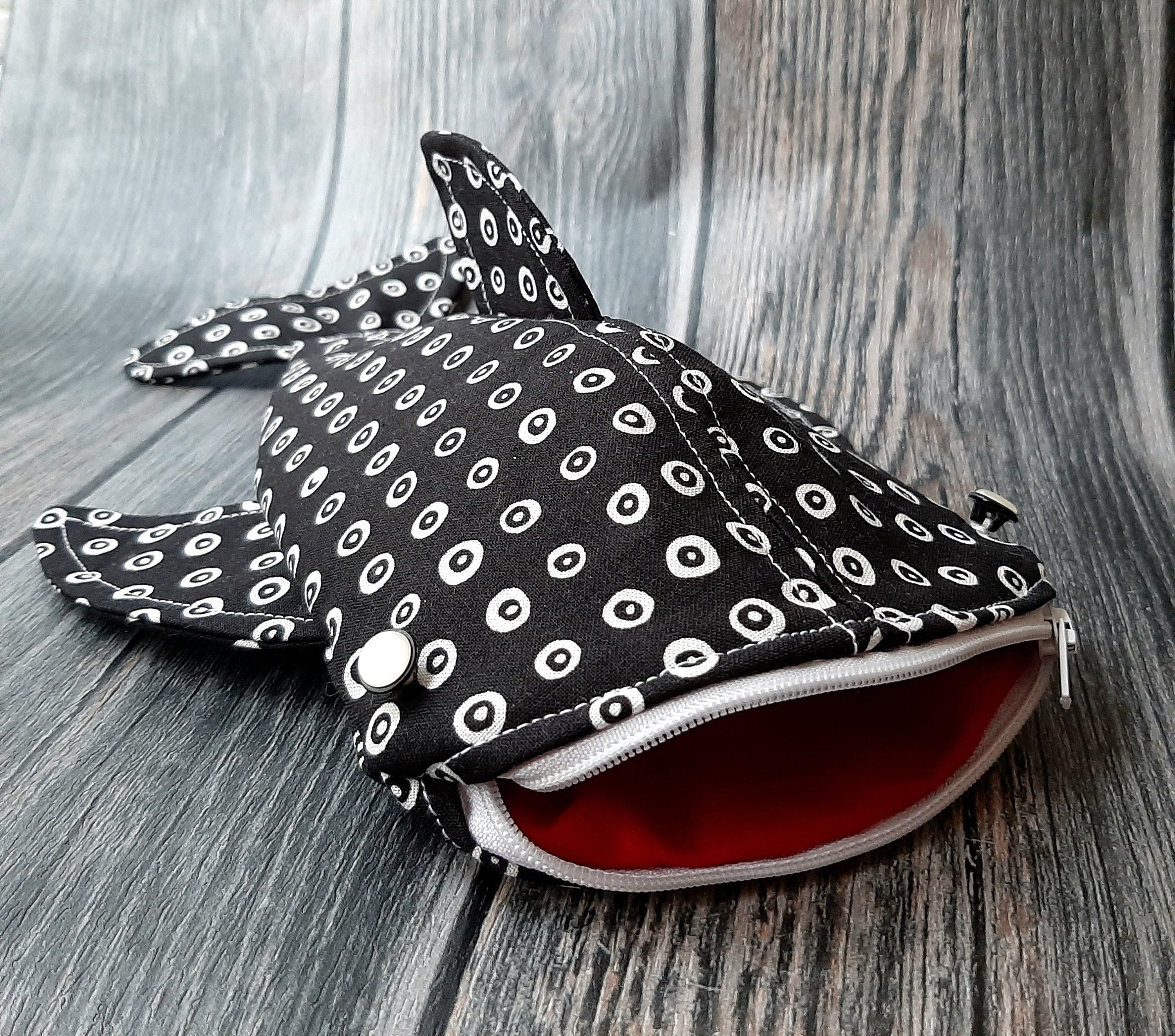 Whale Shark Pencil Case / Pouch Handmade From Marimekko - Etsy