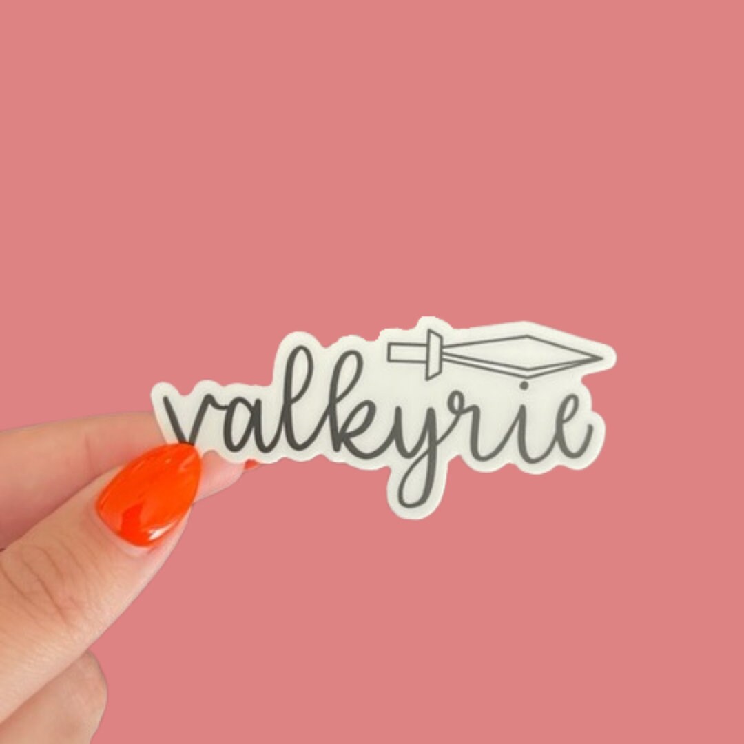 STICKER Acotar-inspired Valkyrie Planner Sticker Booktok - Etsy